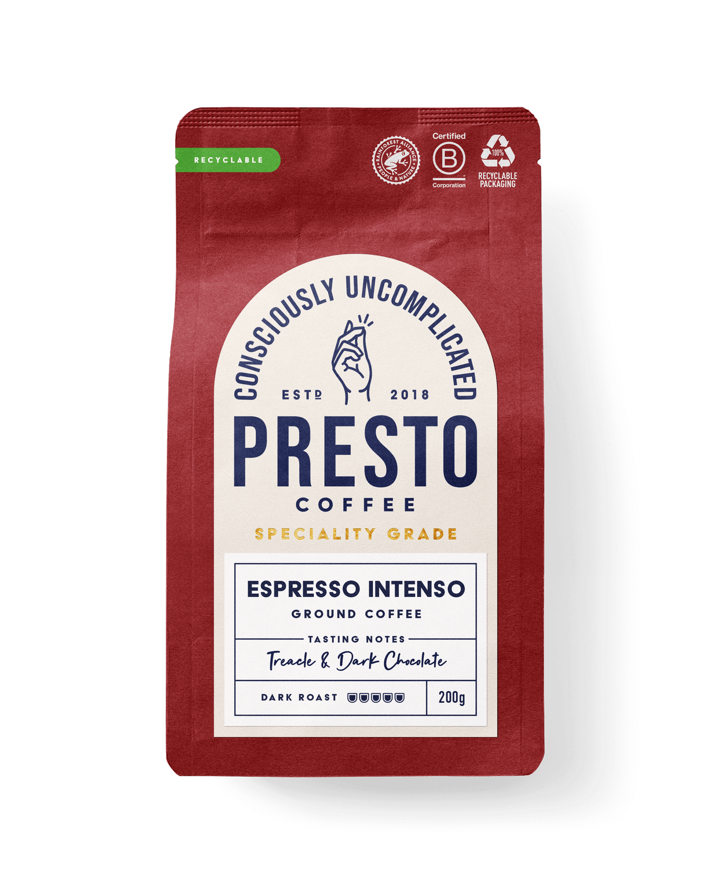 House Espresso Ground Coffee Multipack (2 x 200G) – Presto Coffee Roasters